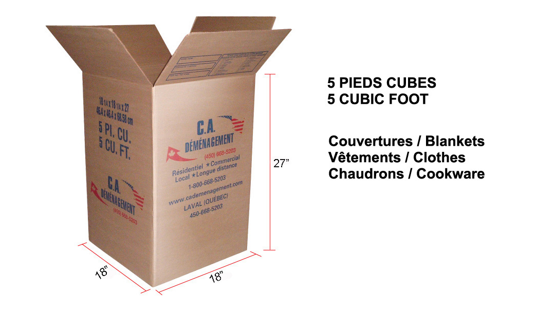 Tough Moving Boxes From Montreal Mover Demenagement CA